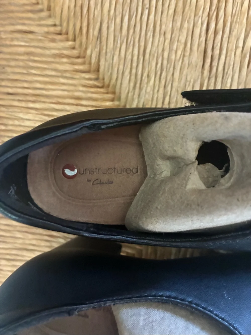 Clarks | Shoes | Clarks Black Leather Slipon Mary Jane Shoes | Poshmark